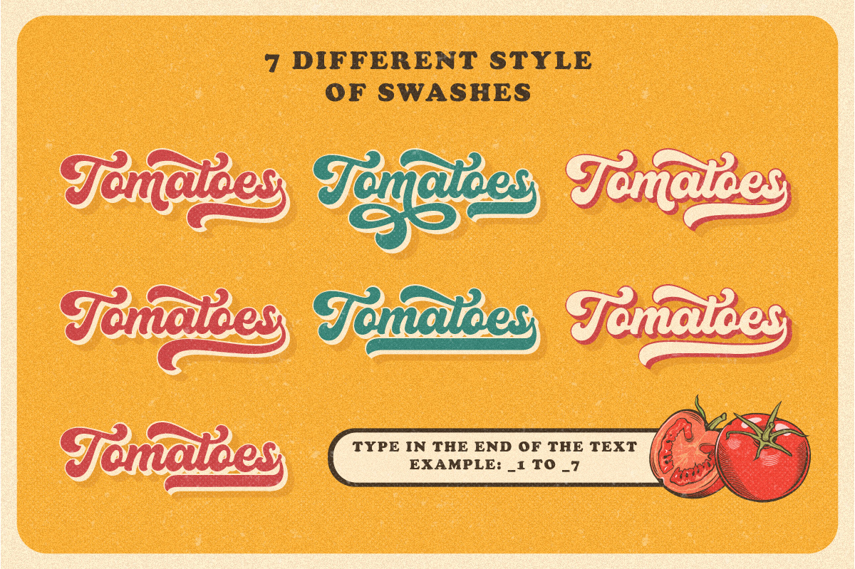 Ramdone - Retro Script - Letterhend Studio