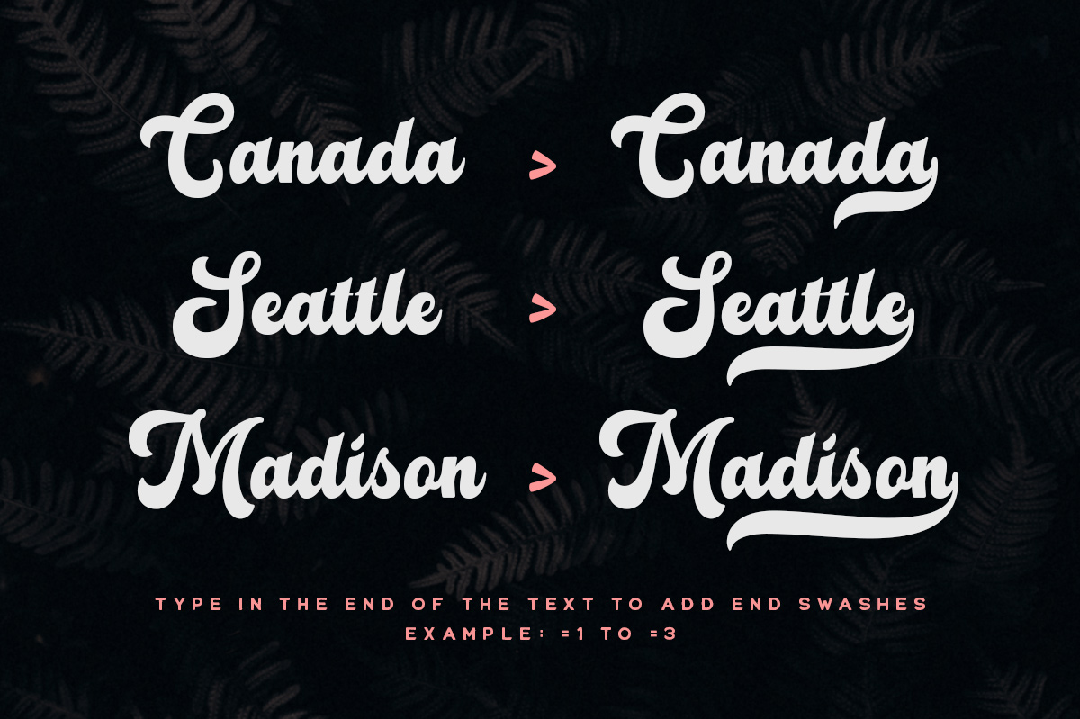 Glady - Bold Script - Letterhend Studio