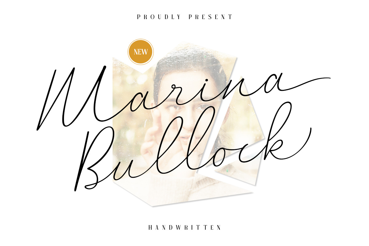 Marina Bullock - Signature Script | Letterhend Studio