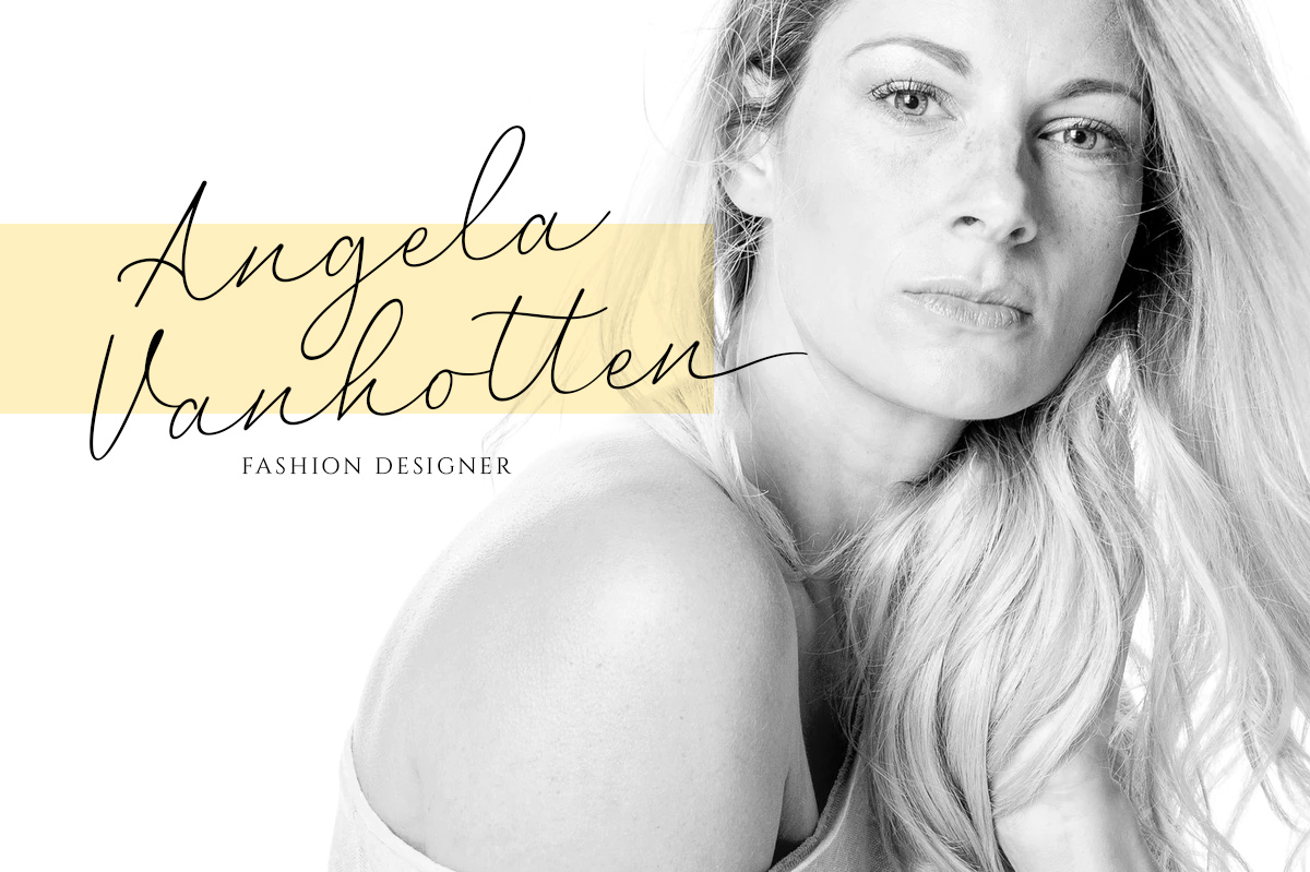 Marina Bullock - Signature Script | Letterhend Studio