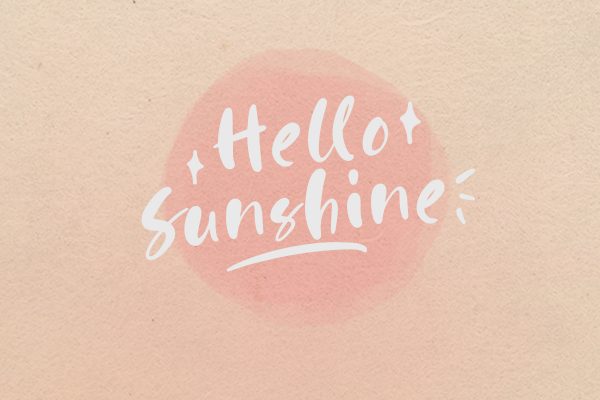 Happy Pink - Handwritten Font - Letterhend Studio