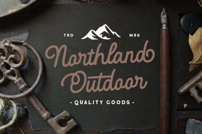 Dountyland - Monoline Script - Letterhend Studio