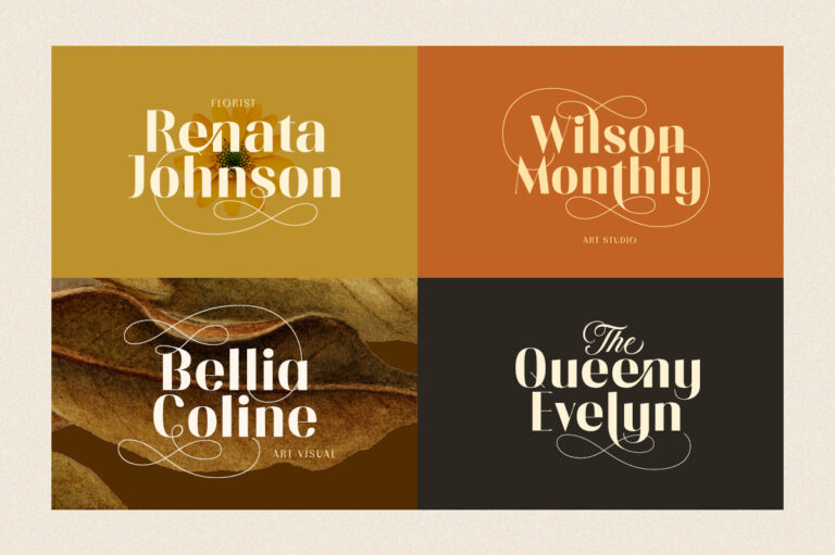 Ginevra - Stylish Display Font - Letterhend Studio