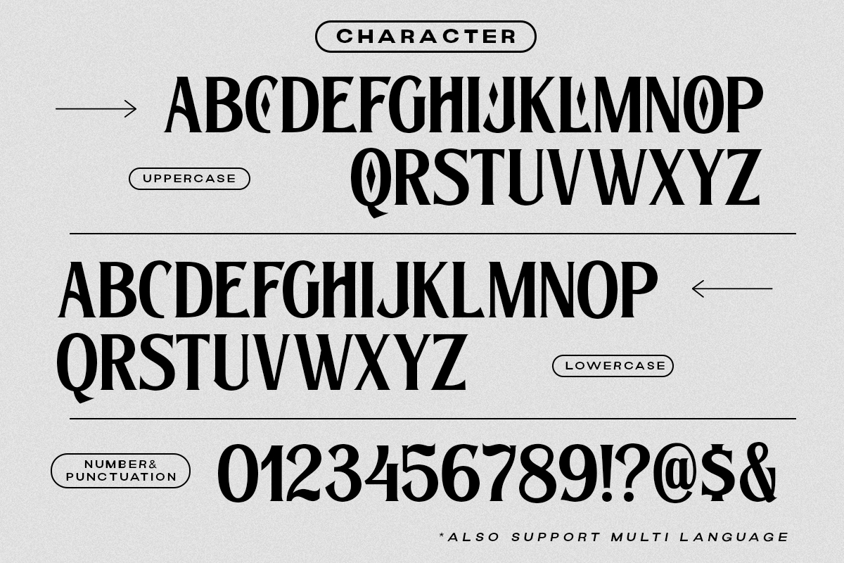The Bradlens - Modern Display Font | Letterhend Studio