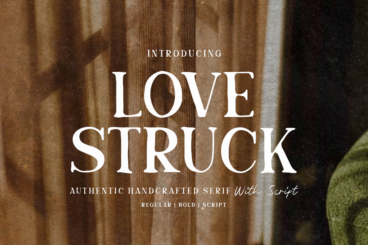 Love Struck - Hand Craft Font Duo | Letterhend Studio