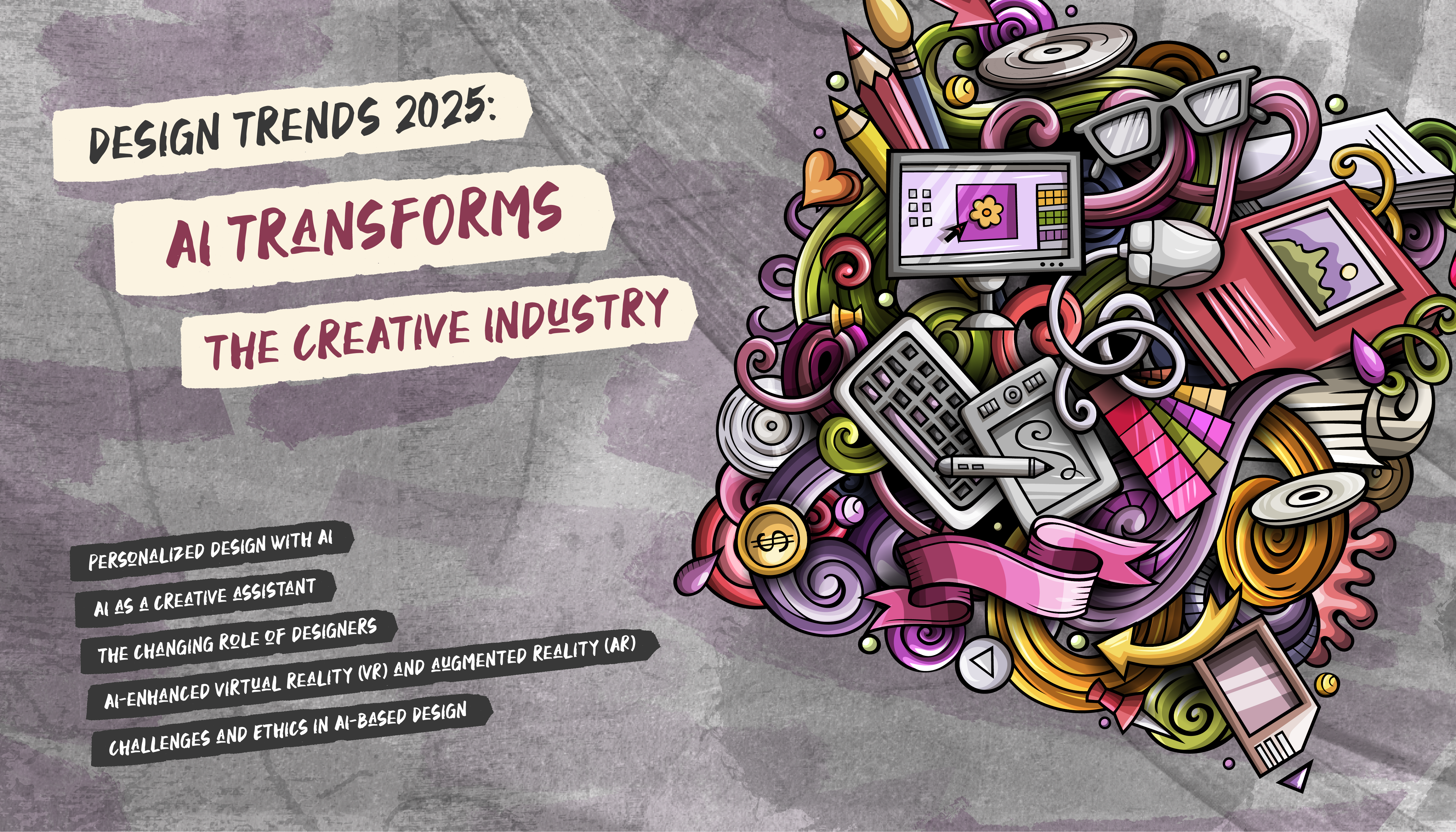 Design Trends 2025 Ai Transforms The Creative Industry Letterhend Studio