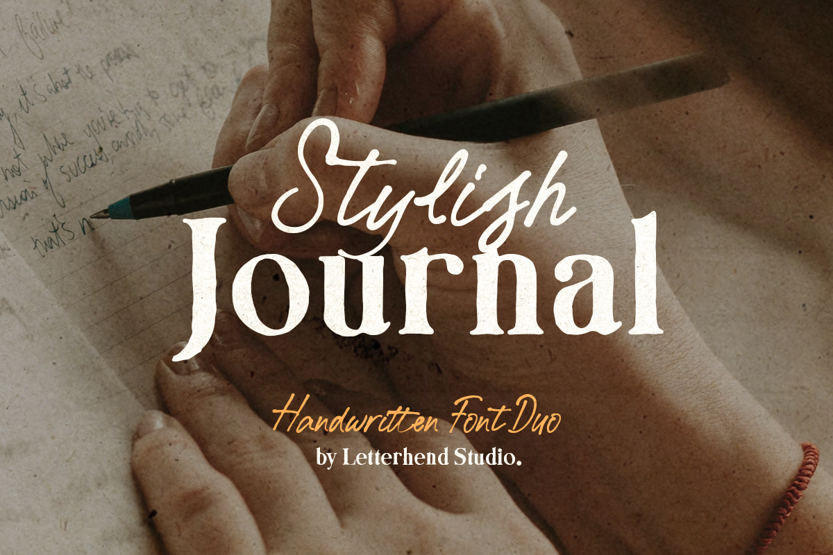Stylish Journal Handwritten Font | Letterhend Studio